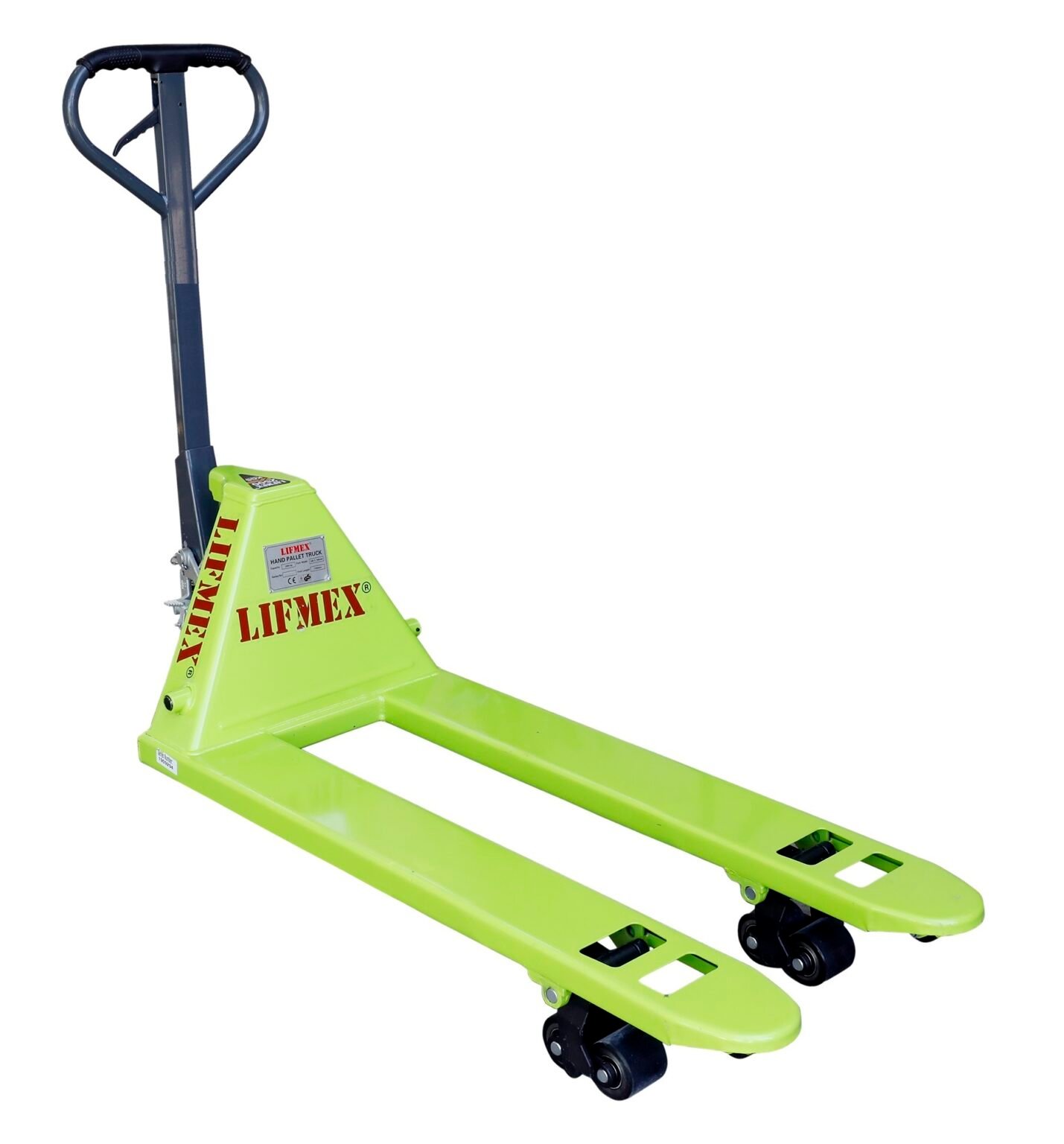 Hand Pallet Truck With Rubber Wheels